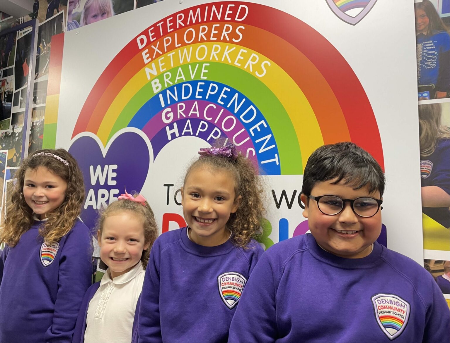 Denbigh Characters - Denbigh Community Primary School - Wallsend