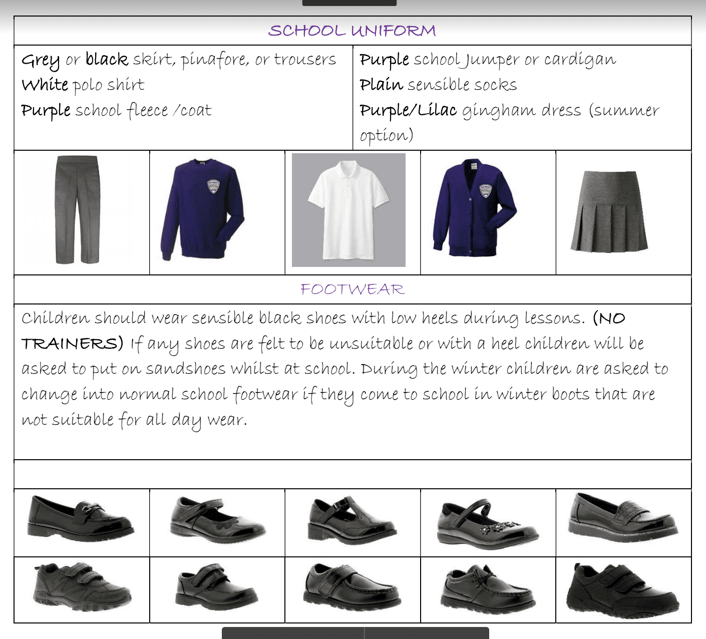 Uniform - Denbigh Community Primary School - Wallsend